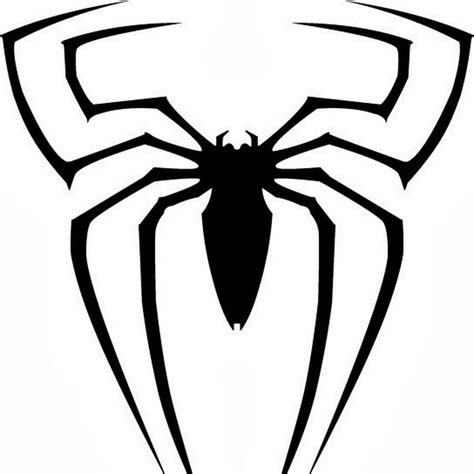 Spiderman Logos Black And White