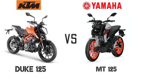Ktm Duke Vs Yamaha Mt Detailed Comparison Mileage Top Speed