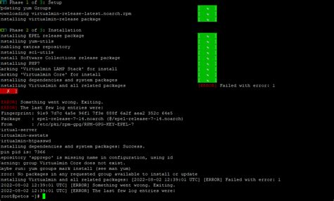 Virtualmin Installation On Centos Virtualmin Virtualmin Community