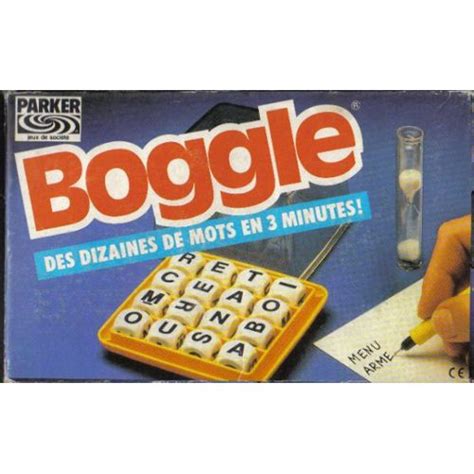 Boggle Parker Bleu Ludessimo Jeux De Soci T Jeux Et Jouets D