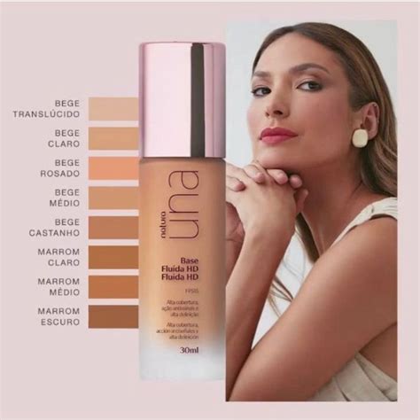 Base Fluida Hd Natura Una F Ml Shopee Brasil