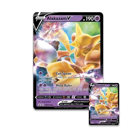 Pokémon TCG Alakazam V Box Pokémon Center Canada Official Site