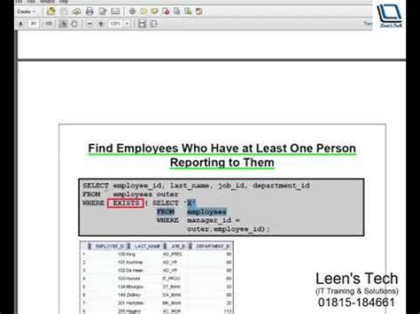 Oracle Sql G Tutorial In Bangla Fundamentals Lesson Part