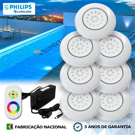 Kit Completo de Iluminação LED RGB para Piscinas ILUMIXLED BR