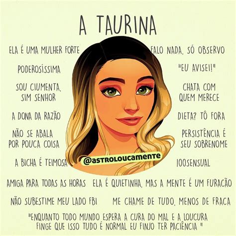 Astroloucamente por signos no Instagram A taurina Conhece alguém