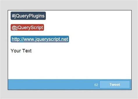 amazing jquery plugins — creating an tweet like text box with jquery