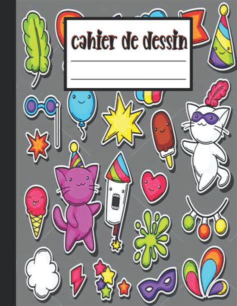 Buy CAHIER DE DESSIN Carnet De Dessin Pour Enfant 100 Pages Grand