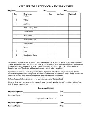 Uniform Sign Out Sheet Complete With Ease Airslate Signnow