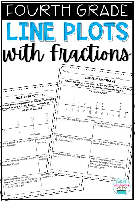 Line Plots With Fractions 4th Grade Digital Learning Fractions