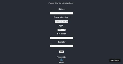 My App Codesandbox