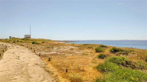 Plage naturiste à Ploemeur météo de la Plage des Kaolins Bretagne