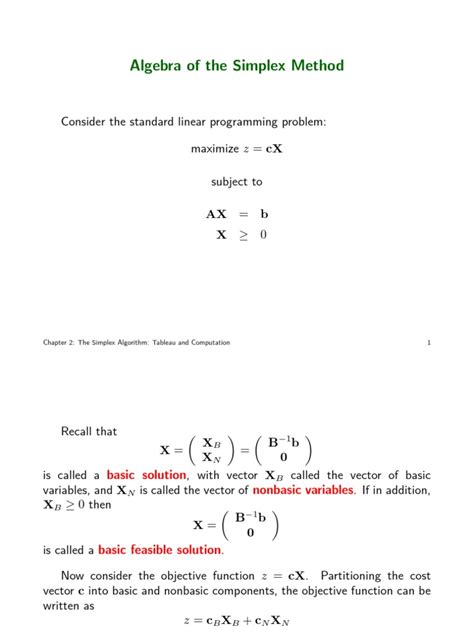 lpnotes3 foil pdf operations research mathematical optimization