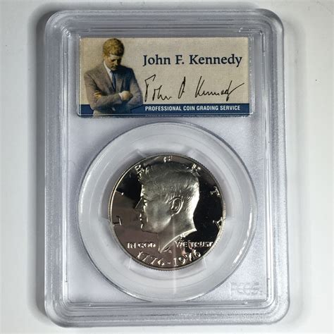 1976 S US Bicentennial Proof Kennedy Half Dollar Graded PR69 DCAM By