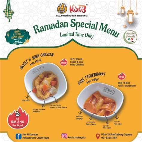 Cyberjaya Info On Twitter Rt Ilovemykorb Try Kor B S New Menus For