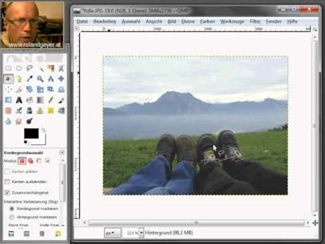 Gimp Folge Bildgr E Youtube