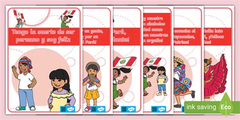 FREE Afiches Frases por Fiestas Patrias Materiales Twinkl Perú