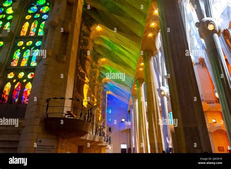 Gaudi S La Sagrada Familia In Barcelona Spain Stock Photo Alamy