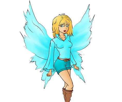 Sweet Angel Stock Illustration Illustration Of Fantasy 22111064