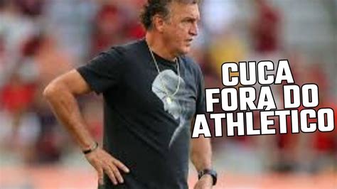 Athletico comunica a saída do técnico Cuca após reunião no CT do Caju