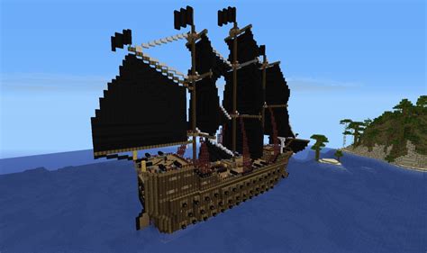 Pirate Ship Minecraft Blueprints