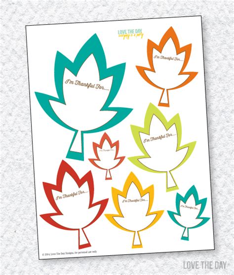 Thankful Leaves Free Printable Printable Word Searches