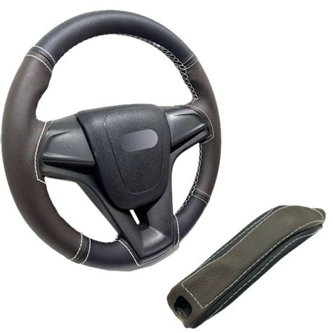 Kit Forra O Courvin Volante Borracha Alavanca Freio De M O Chevrolet