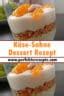 Käse Sahne Dessert Rezept frisch fruchtiges Dessert mit Quark