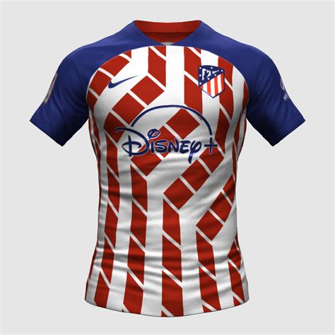 Atletico Madrid 24 25 Home Kit Concept FIFA 23 Kit Creator Showcase