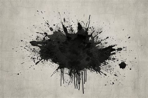 Premium Photo Grunge Background With Ink Splatter Effect