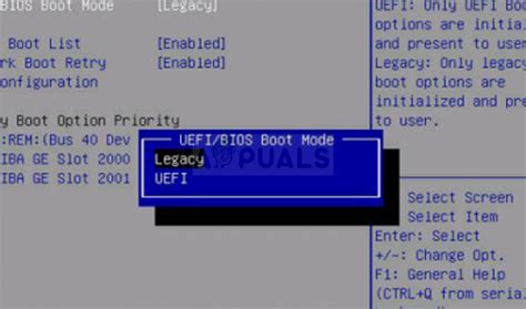 how to convert uefi to legacy bios on windows 7 8 and 10