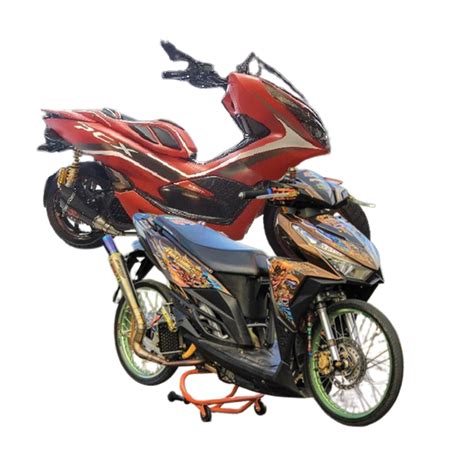 Jual Mangkok Ganda Kartel Lurus Level Grooving Vario PCX Scoopy Lexi