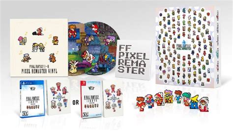 All Games In Final Fantasy Pixel Remaster FF35th Anniversary Edition