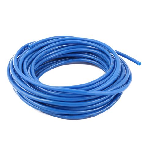 8mm X 5mm Polyurethane Pneumatic PU Air Tube Tubing Pipe Blue 16M Long