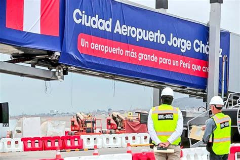 Nuevo aeropuerto Jorge Chávez entrará en operación en enero del 2025