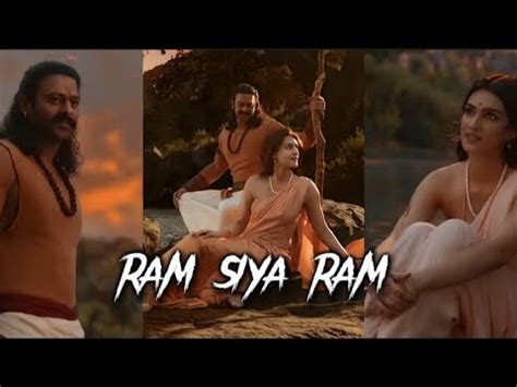 Ram Siya Ram Prabhash Adipurush Adipurush Songs Jay Shree Ram