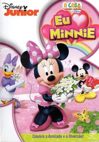 Dvd A Casa Do Mickey Mouse Eu Amo Minnie Mercadolivre