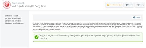 E Devlet Yurt D Nda Yerle Iklik Sorgulama Hatal Ikayetvar