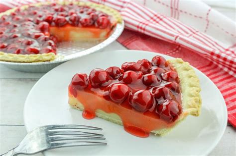 Cherry Cream Pie Recipe Cherry Cream Pie Recipe Easter Desserts Recipes Desserts
