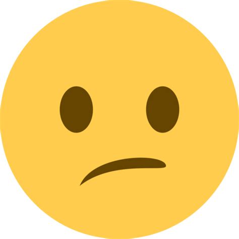 Rosto Confuso Emoji
