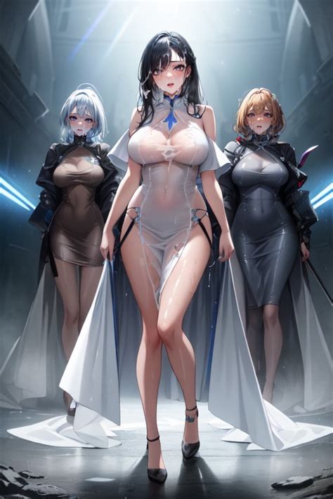 Silk Dress Long Length Full Body Hentai Ai Porn