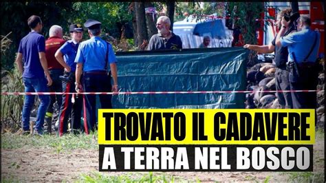 ULTIM ORA TROVATO IL CORPO SENZA VITA NEL BOSCO LA DRAMMATICA NOTIZIA