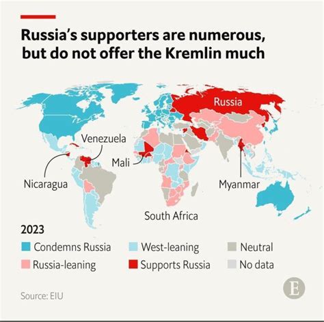 Russia Allies And Enemies Maps On The Web