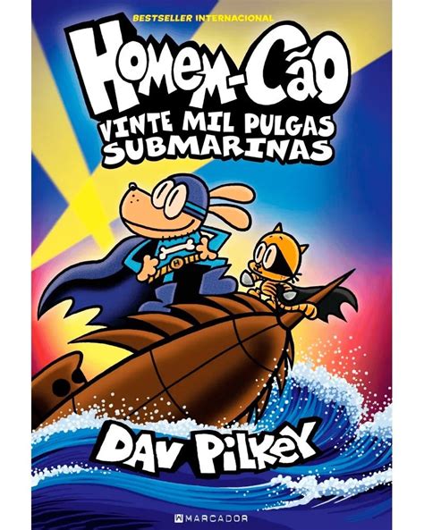 Homem Cão Vol 11 Vinte Mil Pulgas Submarinas de Dav Pilkey Ed