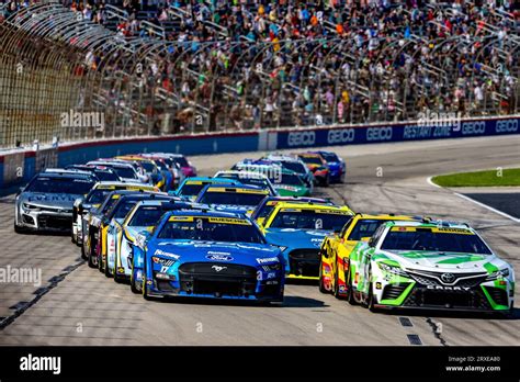 Fort Worth Texas September 24rd 2023 Drivers Competing In The