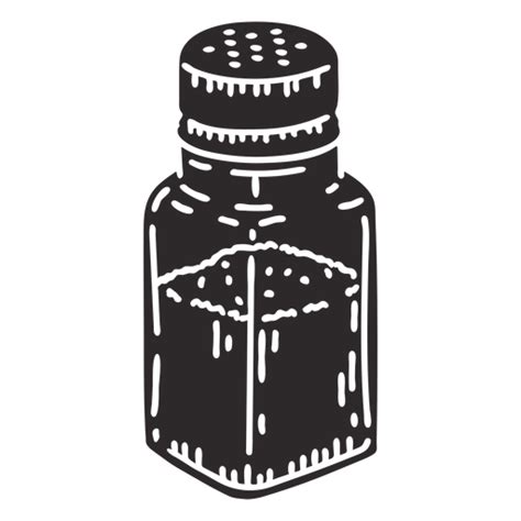 Salt Shaker Cut Out Png Svg Design For T Shirts