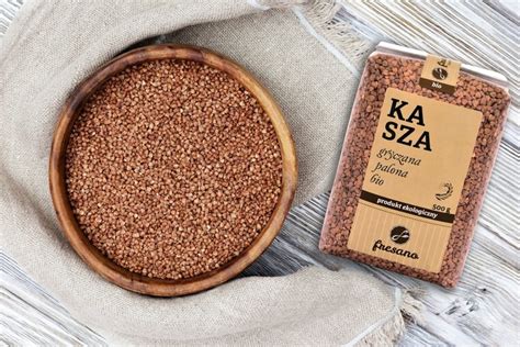 Kasza gryczana palona BIO 500 g Fresano TASTI Smakuj życie