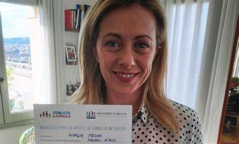 Provita Onlus esulta perché Giorgia Meloni si è fatta promotrice della