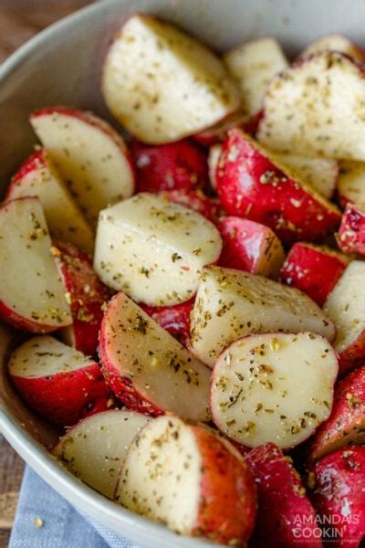 Air Fryer Roasted Potatoes Amandas Cookin Air Fryer Recipes