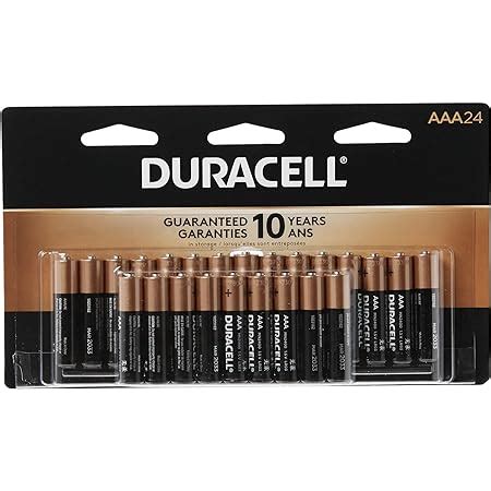 Amazon Duracell Coppertop AAA Batteries With Power Boost