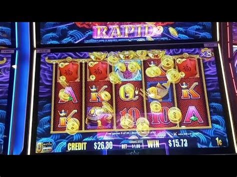 5 DRAGONS RAPID SLOT MACHINE BONUS SESSIONS Two Bonuses To Complete A